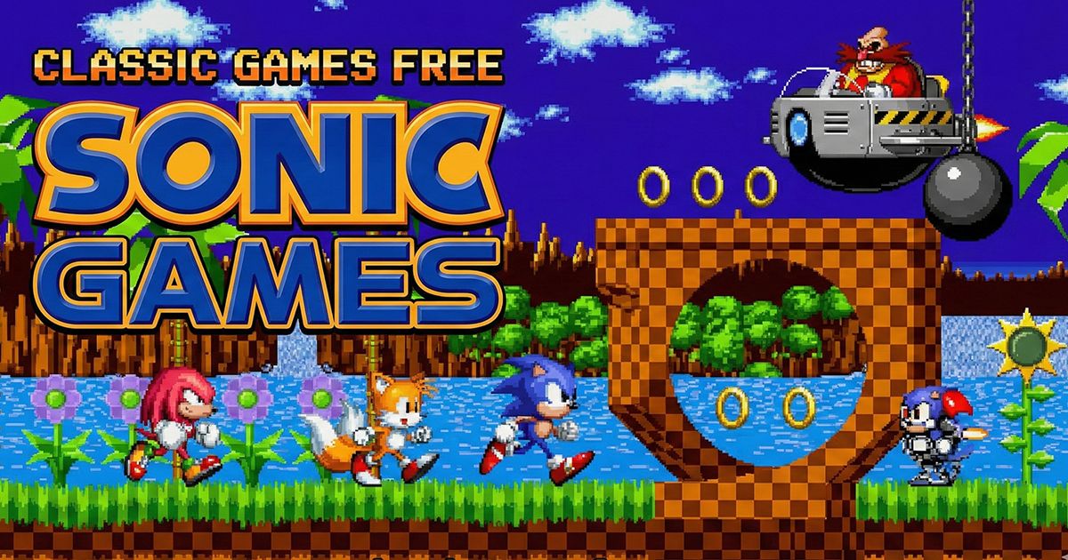 Play Sonic Games Online Free | Classic Sonic Games