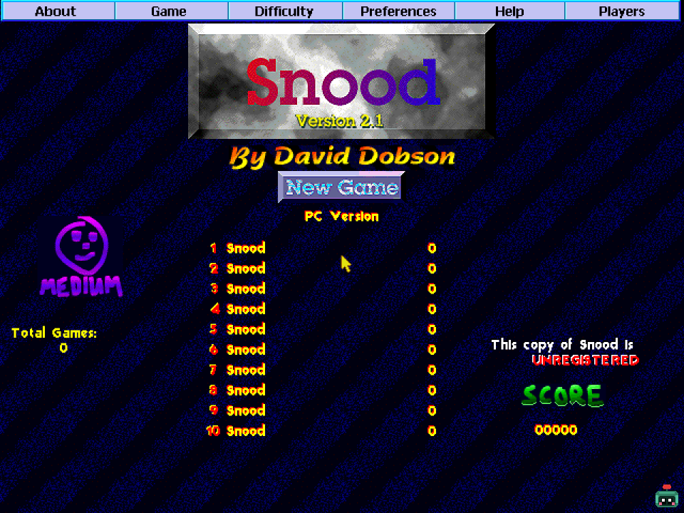 Play Snood (1999) Online | DOS Games - Puzzle