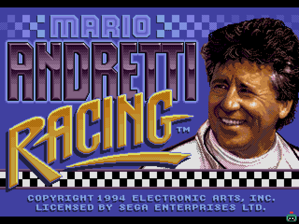 Play Mario Andretti Racing (1994) Online | SEGA Genesis - Action Racing
